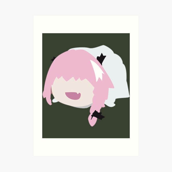 "astolfo bean plushie " Art Print for Sale by Polhgkiios | Redbubble