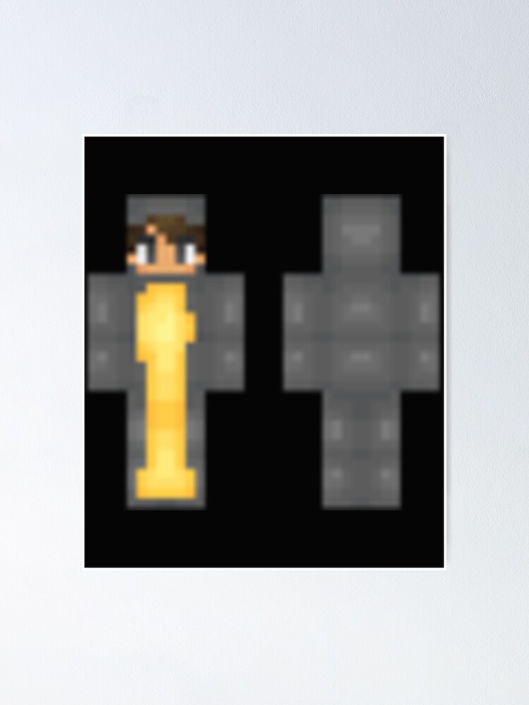 "Slogo Minecraft Skin " Poster by Geschenkyya | Redbubble