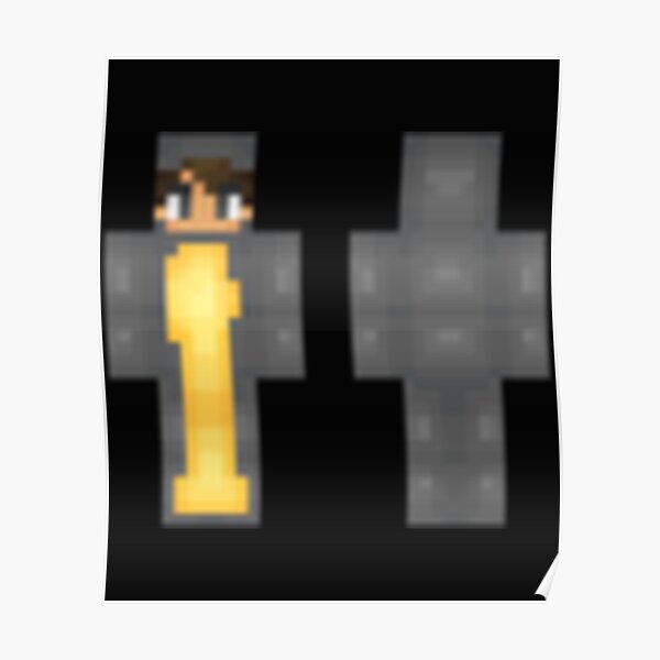 "Slogo Minecraft Skin " Poster by Geschenkyya | Redbubble