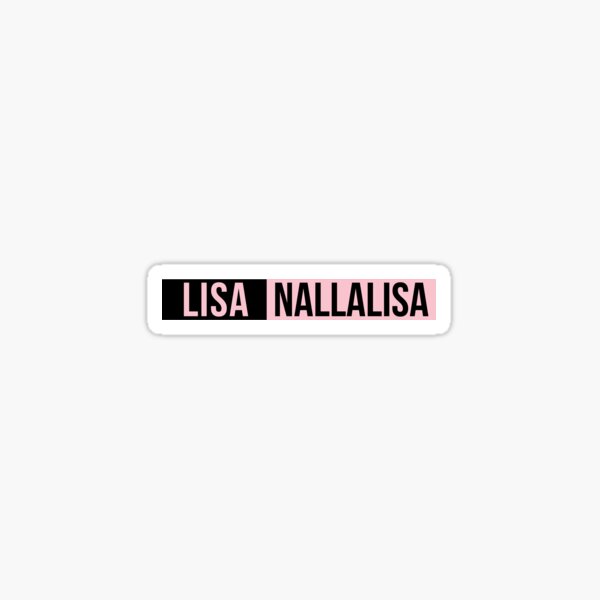 Lisa Blackpink Stickers | Redbubble