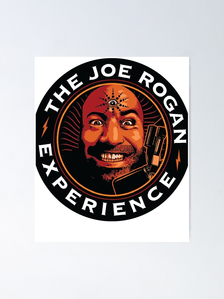 "JRE Joe Rogan Experience Podcast Logo Classic" Poster for Sale by ...