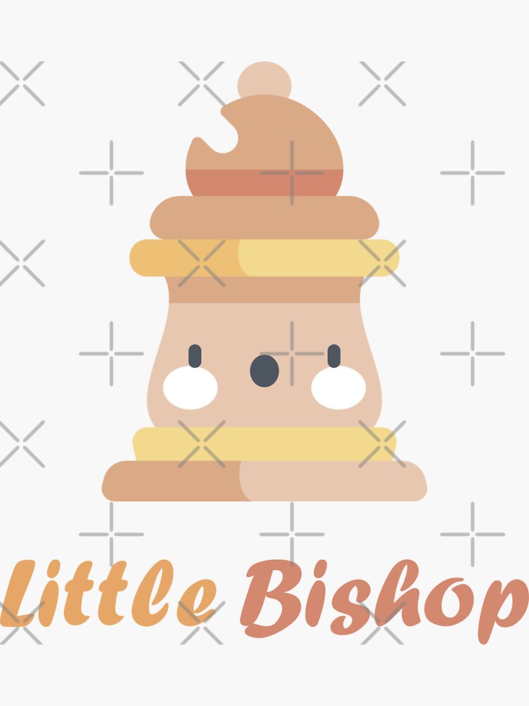 "Little Bishop Chess Piece" Sticker for Sale by tarasmartyn | Redbubble