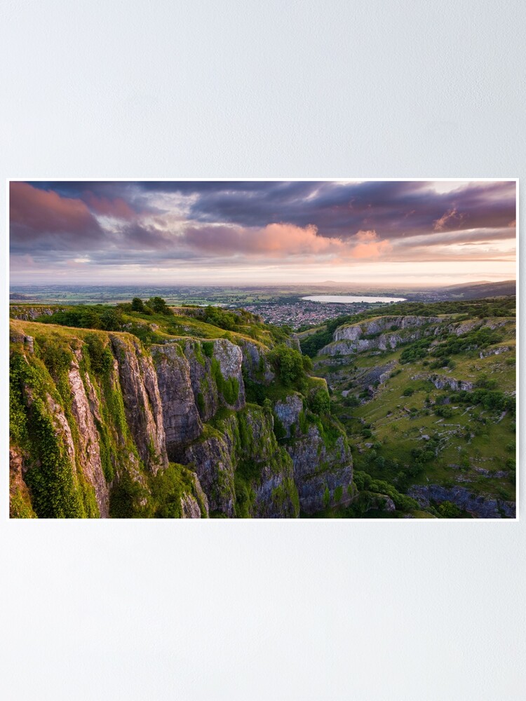 "Cheddar Gorge, Somerset" Poster by craigjoiner | Redbubble