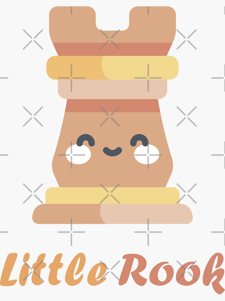 "Little Rook Chess Piece" Sticker for Sale by tarasmartyn | Redbubble