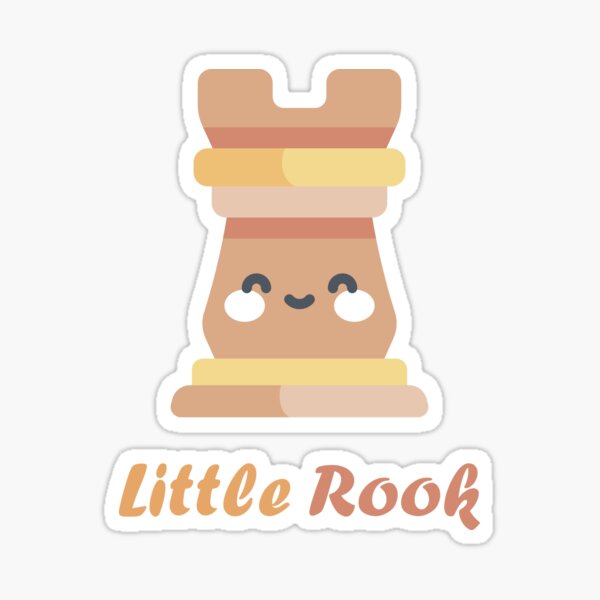"Little Rook Chess Piece" Sticker for Sale by tarasmartyn | Redbubble