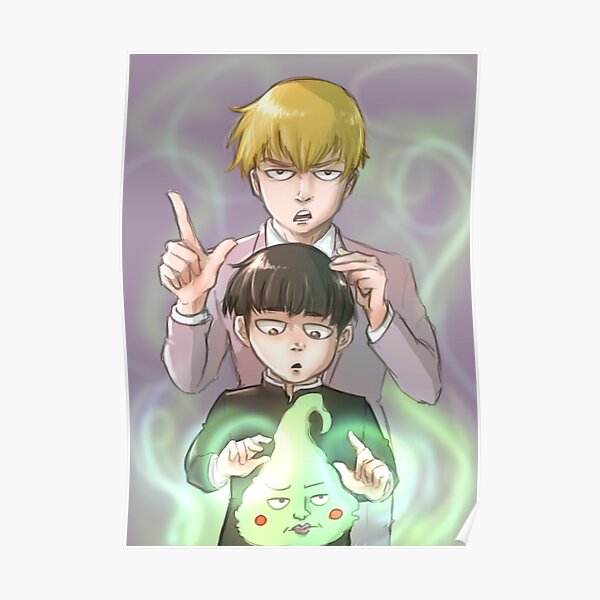 Póster «Lección número uno Mob-kun» de sammielieu | Redbubble