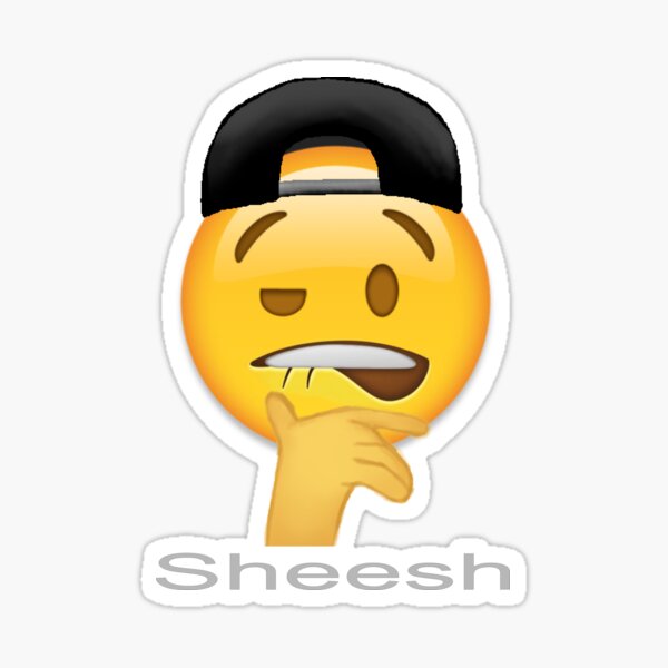 "Sheesh Meme" Sticker for Sale by VenusInsight | Redbubble