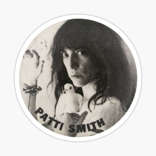 "Patti Smith Active " Sticker for Sale by JaydenRowe3 | Redbubble