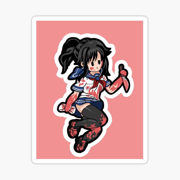 "Yandere Simulator- Ayano Aishi" Sticker for Sale by Sparkese | Redbubble