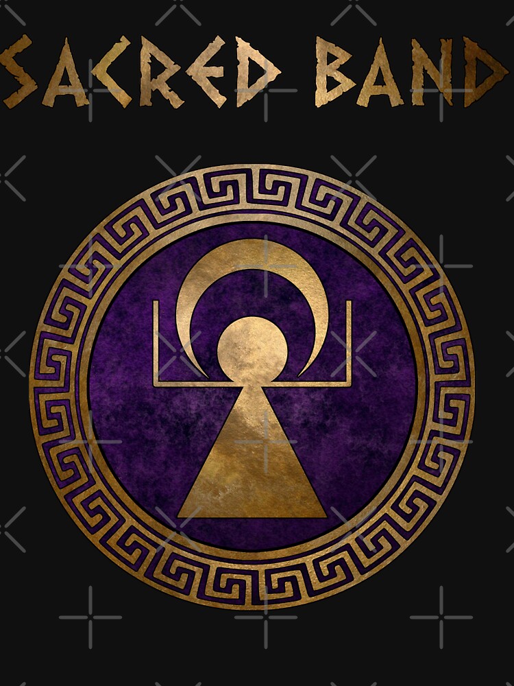 "Carthage Sacred Band Shield Symbol of Punic Goddess Tanit" T-shirt for ...