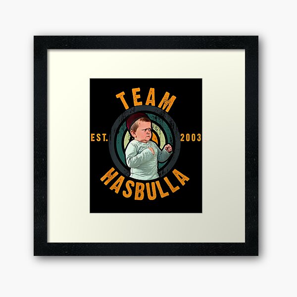 "hasbulla magomedov, hasbulla ,hasbulla hasbulla" Framed Art Print for ...