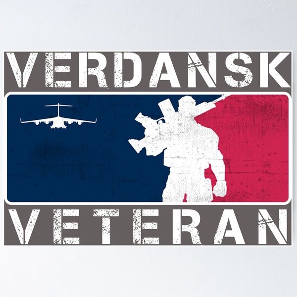 "Verdansk Veteran" Poster for Sale by amavex | Redbubble