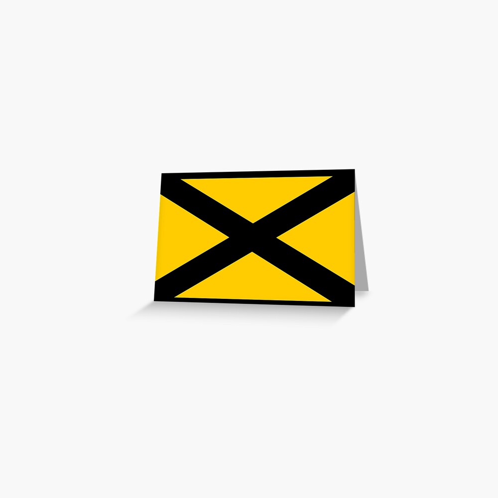 "Golden and Black Flag of Scotland - Libertarian Black & Yellow Symbol ...