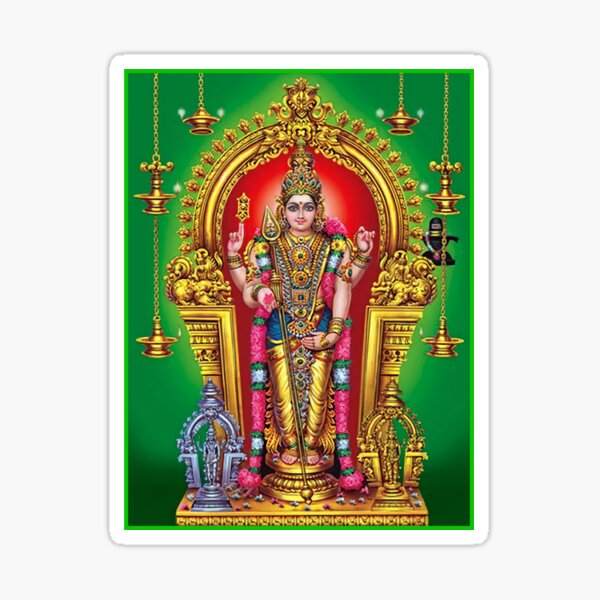 "Lord Murugan" Sticker for Sale by aruvanita | Redbubble