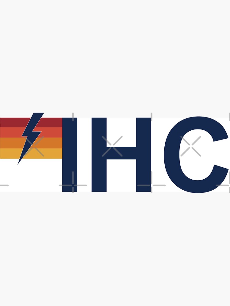 "Camp IHC " Sticker for Sale by dddesignsnj | Redbubble