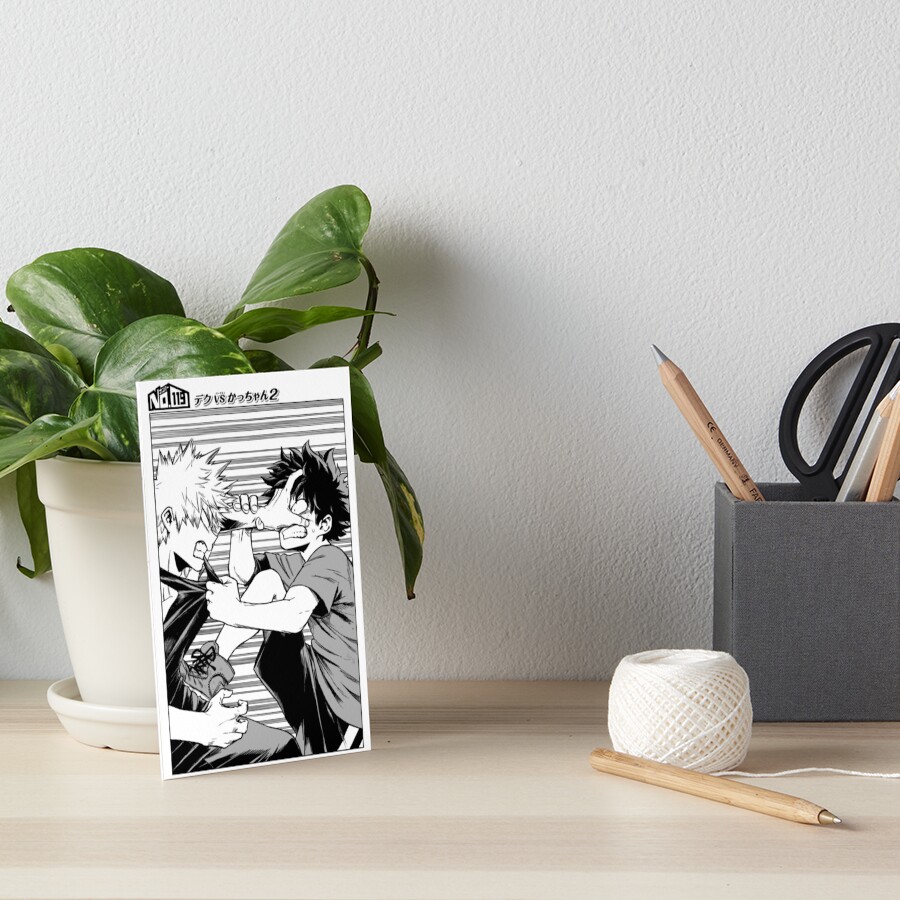 "Bakugo x Deku" Art Board Print for Sale by allonsyx | Redbubble