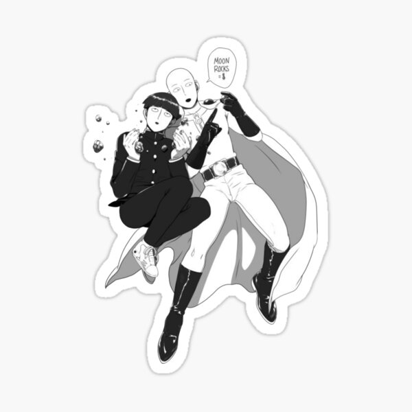 "Overpowered main characters" Sticker for Sale by Cursed-Teemo | Redbubble