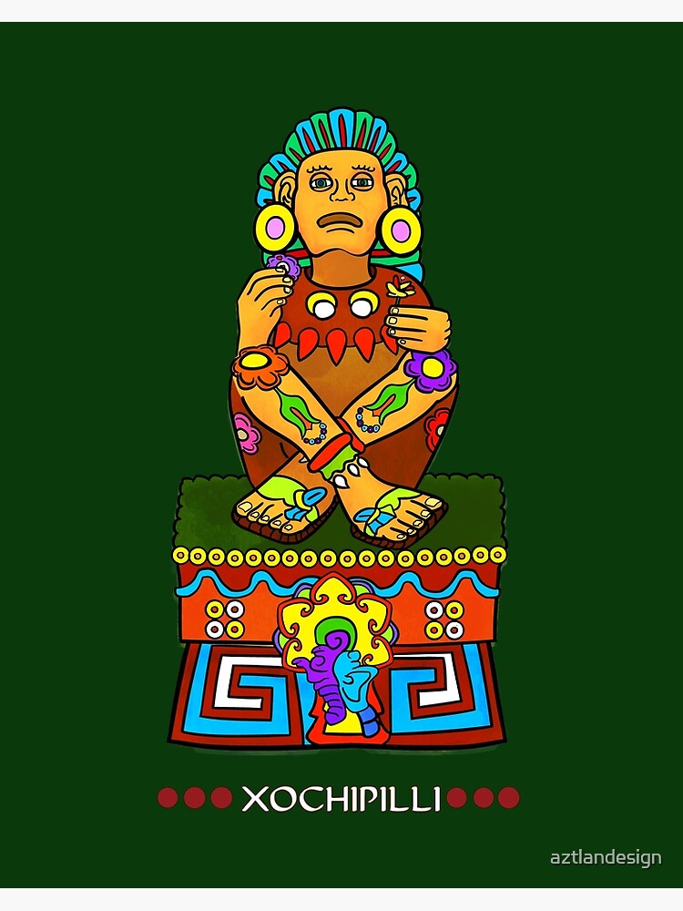 Xochipilli Dibujo Dibujo Xochipilli Tattoo Tattoo Design