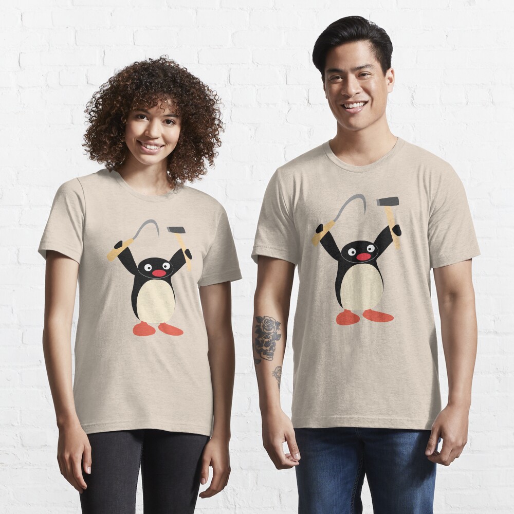 "Communist Pingu Hammer and Sickle meme" T-shirt for Sale by gabyshiny ...
