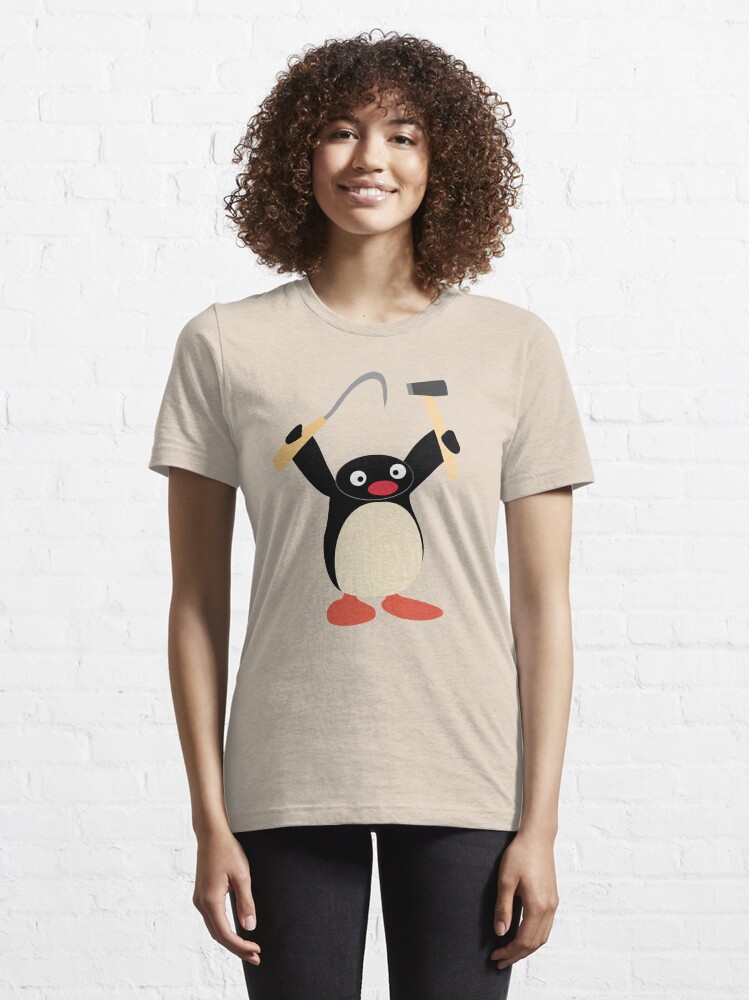"Communist Pingu Hammer and Sickle meme" T-shirt for Sale by gabyshiny ...