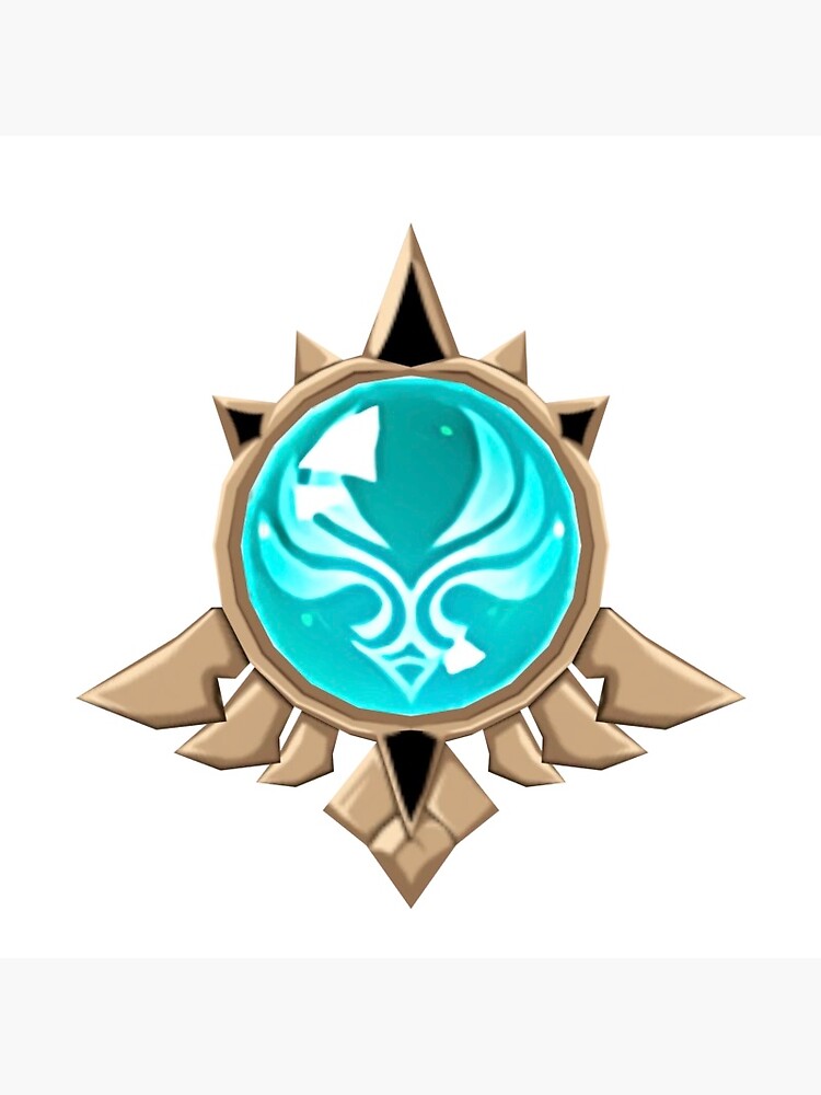 "Anemo vision " Sticker for Sale by QueerNerd18 | Redbubble