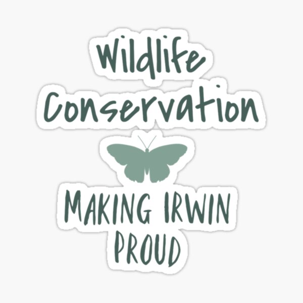 "Wildlife Conservation " Sticker for Sale by Pabpri0 | Redbubble