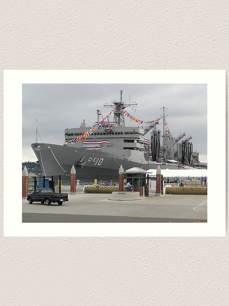 "USS BRIDGE (AOE-10) SHIP'S STORE" Art Print for Sale by militarygifts ...