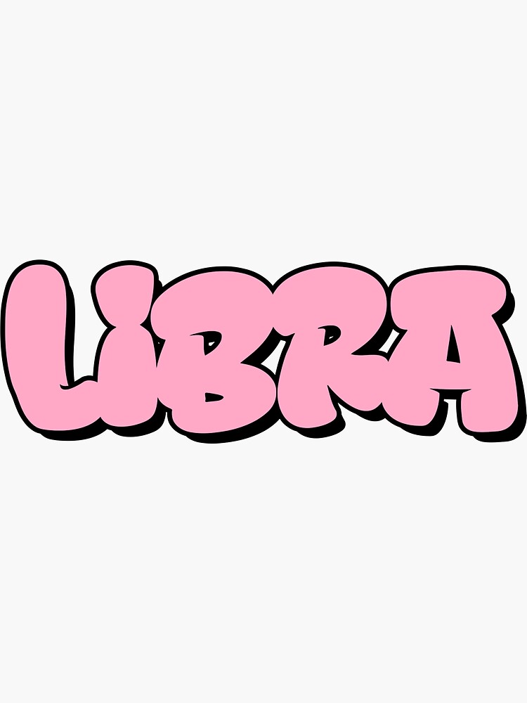 "libra decal for laptops and cars Sticker - by asdev" Sticker for Sale ...