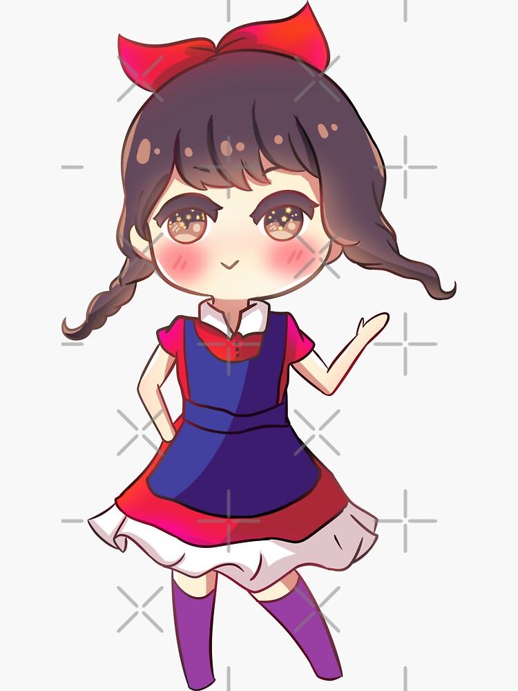 "RED VELVET YERI CHIBI" Sticker for Sale by Chiseichii | Redbubble