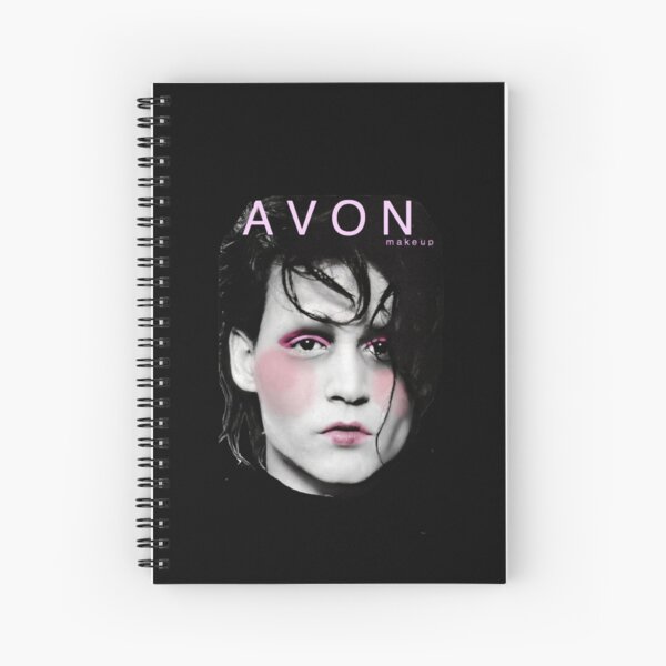 "Edward scissorhands Avon" Spiral Notebook for Sale by marianarainha ...