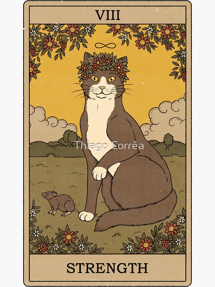 "Strength" Sticker for Sale by thiagocorream | Redbubble