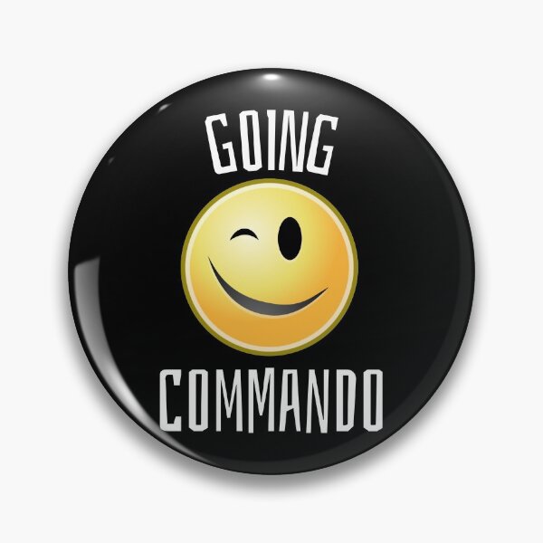 "Going Commando - Funny Smile Emoji Underwear Humor No Pants Bottomless ...
