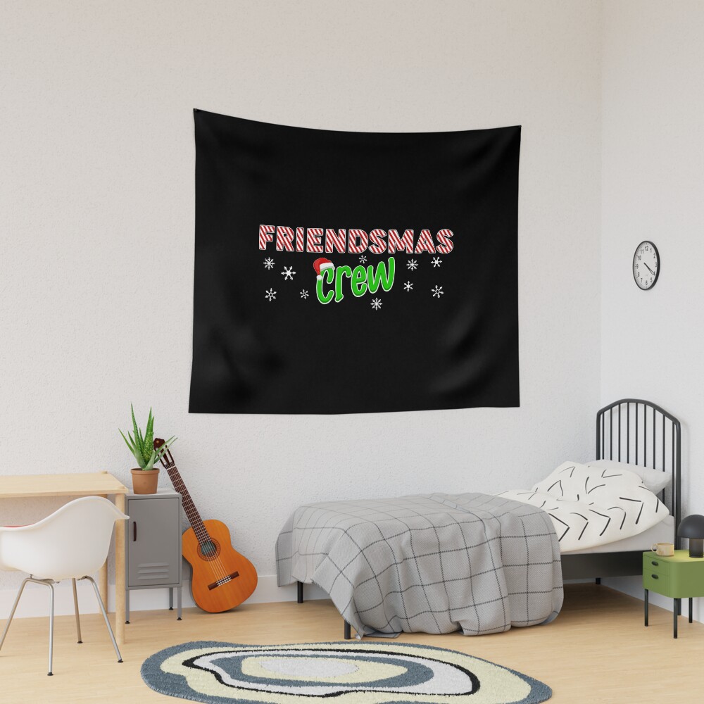 "Christmas Party Friends Friendsmas Crew graphic" Poster for Sale by ...