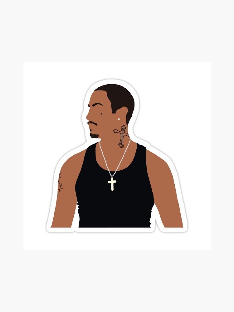 "Spooky On My Block Sticker T-Shirt Cartoon" Sticker by hgaffa | Redbubble