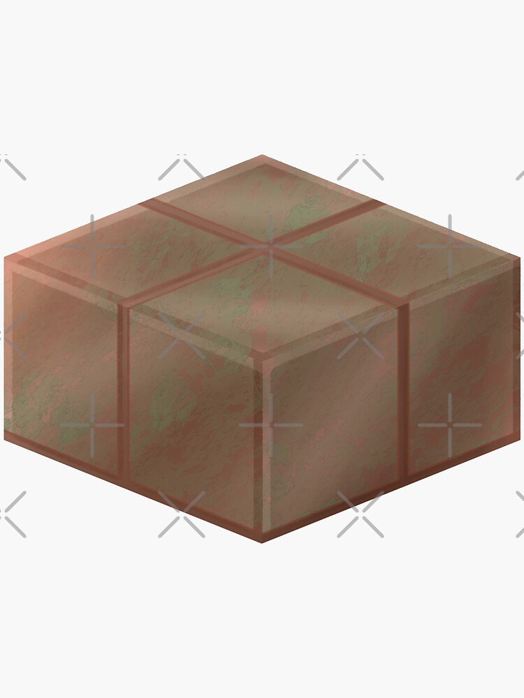 "Exposed Cut Copper Slab" Sticker for Sale by dorkohexar | Redbubble