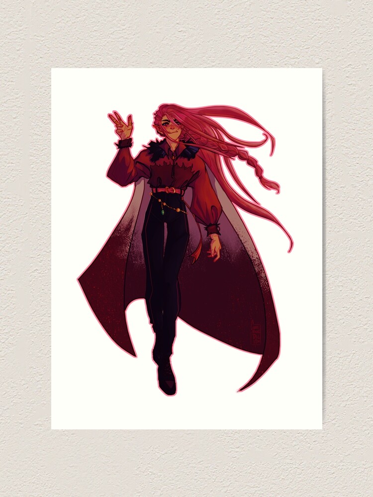 "technoblade anarchy propaganda fanart sticker" Art Print for Sale by ...