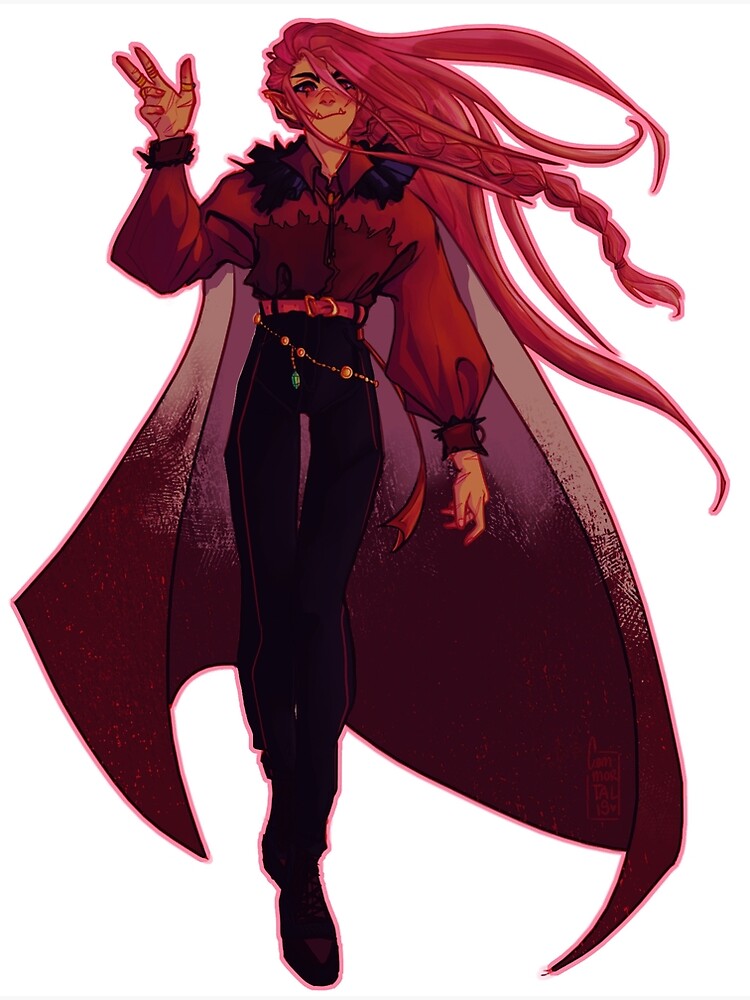 "technoblade anarchy propaganda fanart sticker" Art Print for Sale by ...