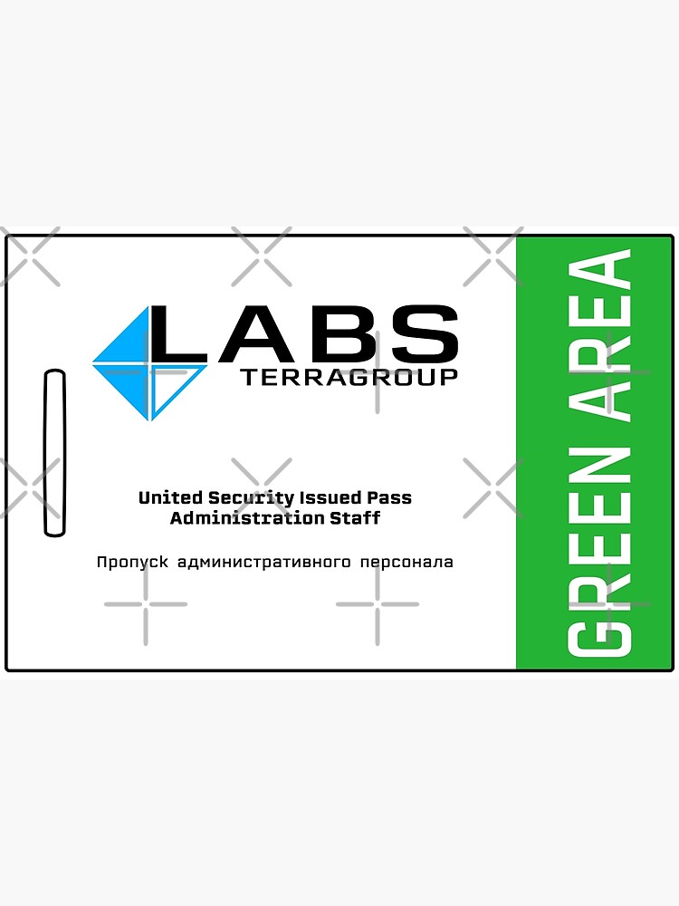 "Escape From Tarkov Labs Keycard Green" Poster for Sale by ryogm ...
