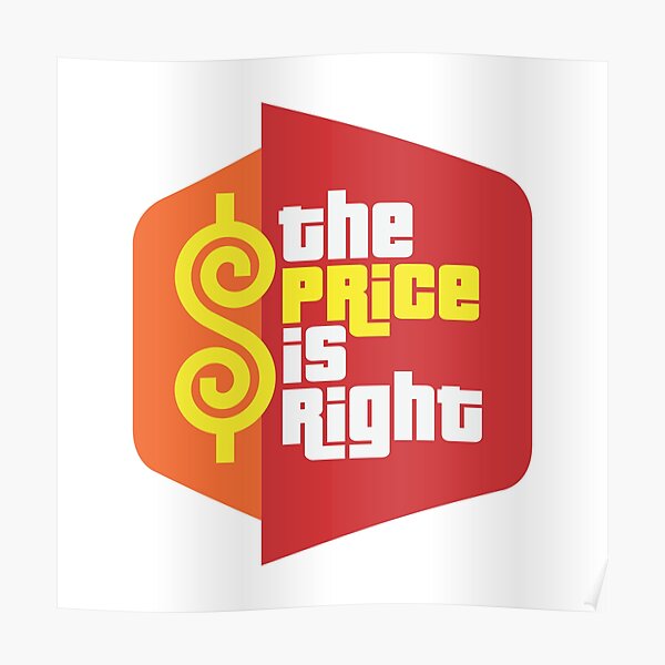 "The Price Is Right" Poster by guntursatria | Redbubble