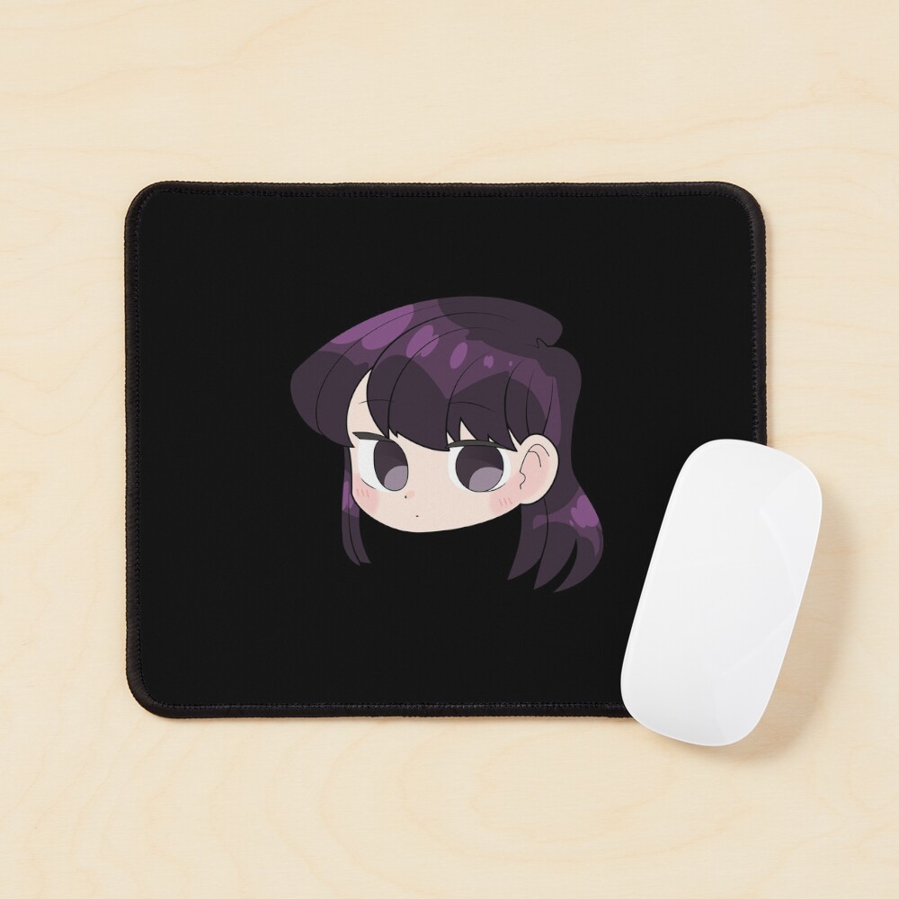 "Komi Can't Communicate Komi Shouko Chibi Head" Sticker for Sale by ...