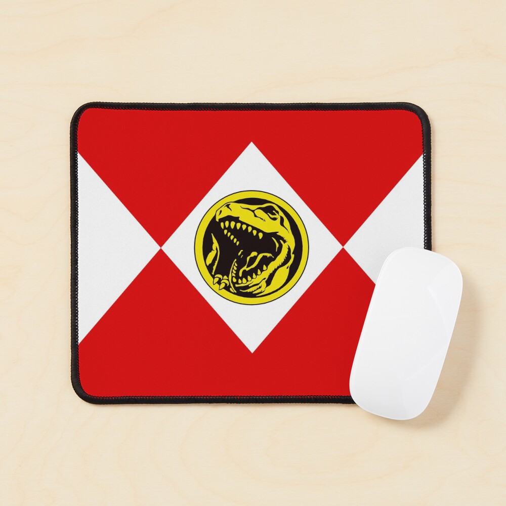 "MMPR Red Ranger With Coin" Sticker for Sale by EstelaGremista | Redbubble