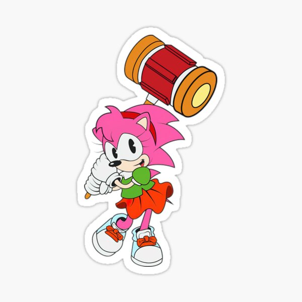 "Amy Retro " Sticker for Sale by innatecorrect | Redbubble