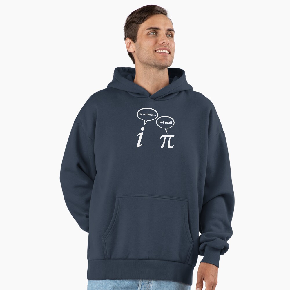 "Be Rational Get Real Imaginary Math Pi" Essential T-Shirt for Sale by ...