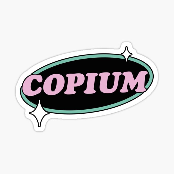 "COPIUM" Sticker for Sale by asymmetrickid | Redbubble