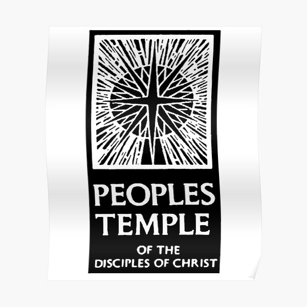 "The Peoples Temple " Poster for Sale by Nuansabening | Redbubble