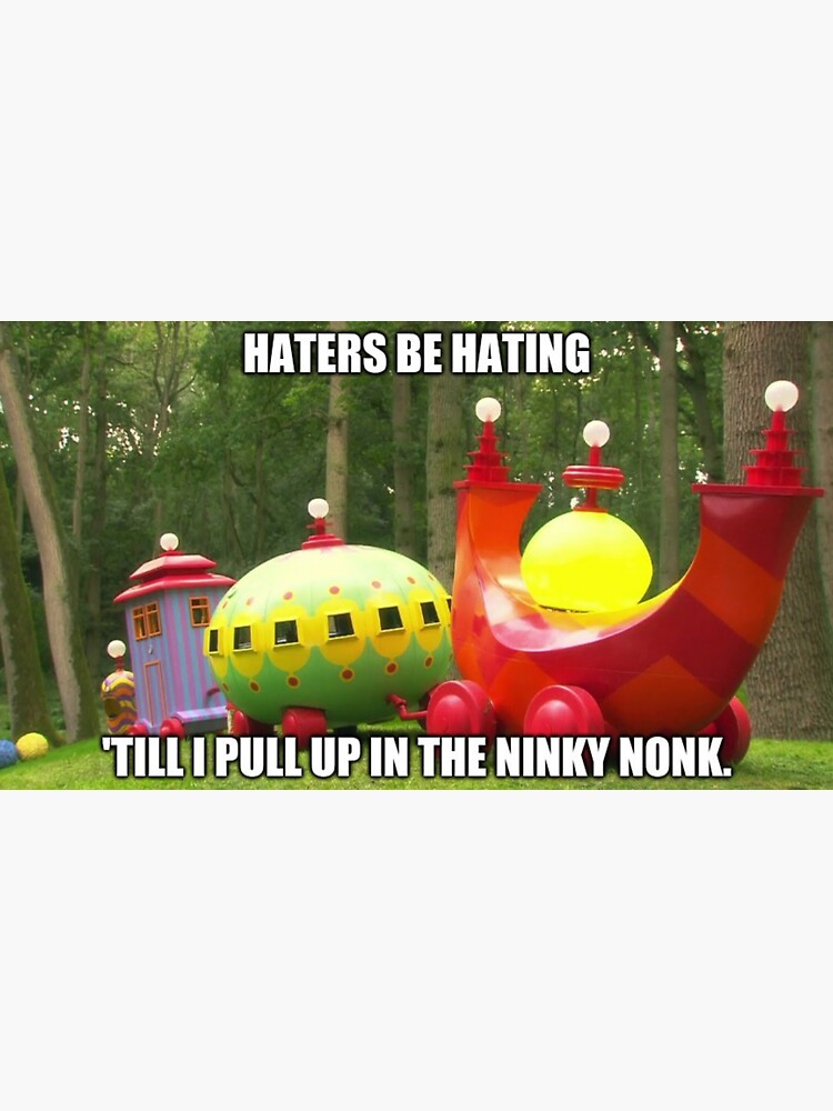 "Ninky Nonk Meme Sticker" Sticker by rubyemerson | Redbubble