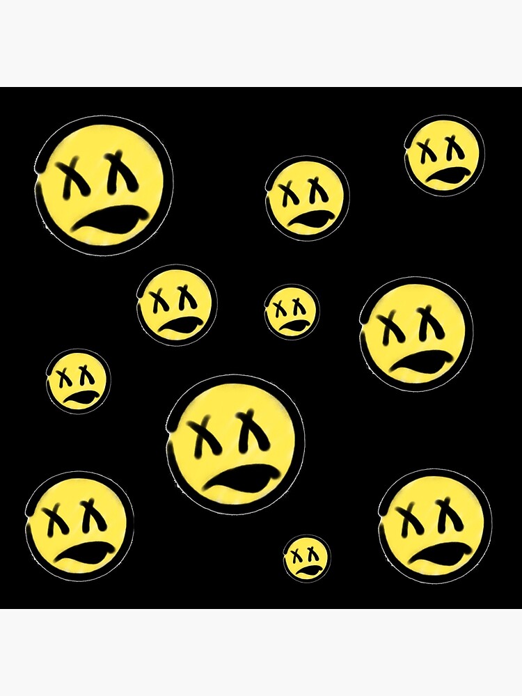 "Death Smiley Face Retro Vintage Design" Poster for Sale by D-Shirt ...