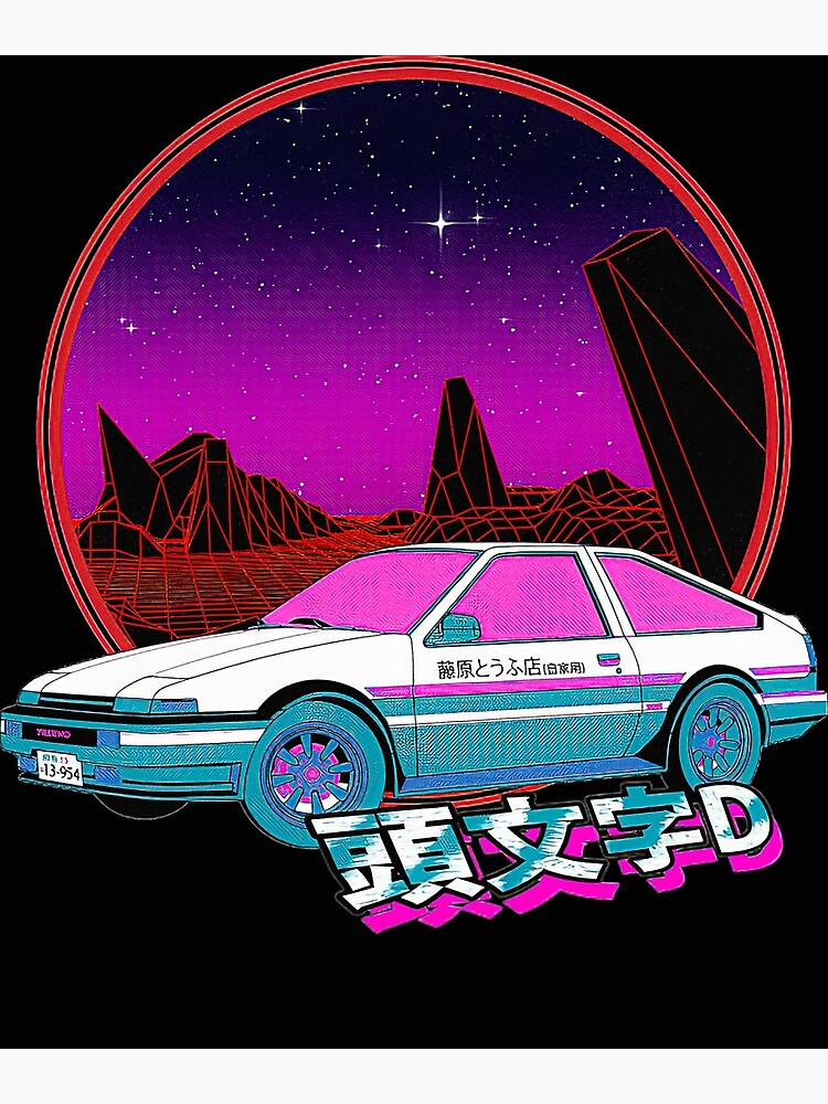 "Initial D" Poster by Initialdd307 | Redbubble
