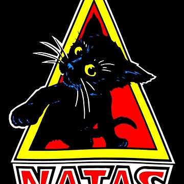 "Natas Kitten Old School 80 s Skateboard Gift Halloween Day ...