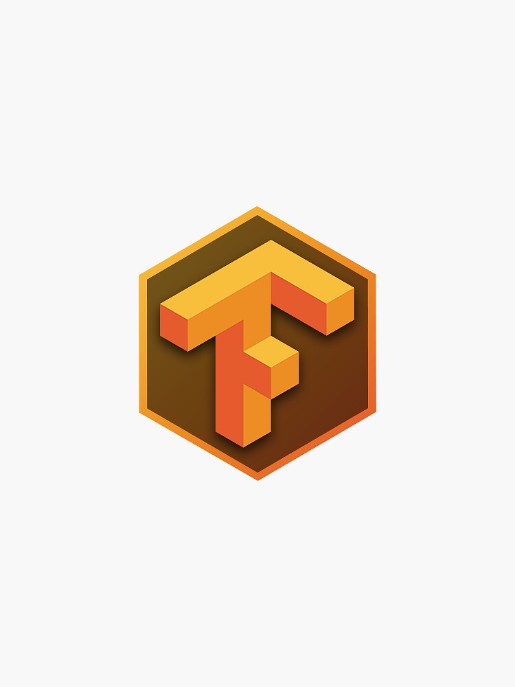 "Tensorflow Hexagon" Sticker for Sale by JFKsStickers | Redbubble